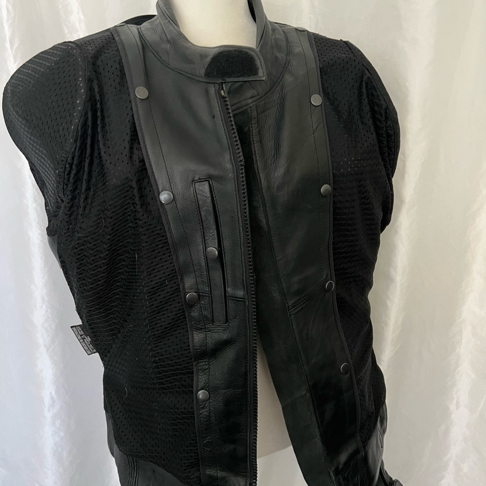 Xpert Sport Motorcycle Leather Jacket - Gem